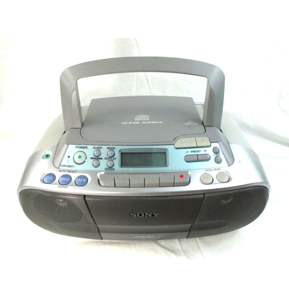 Sony | Portable Audio & Video | Sony Cfds Boombox Cdcasette Playerradio ...